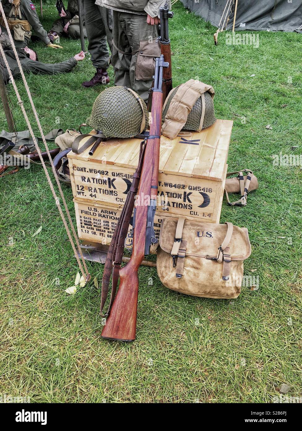 American Soldiers Ww2 Uk High Resolution Stock Photography and Images ...