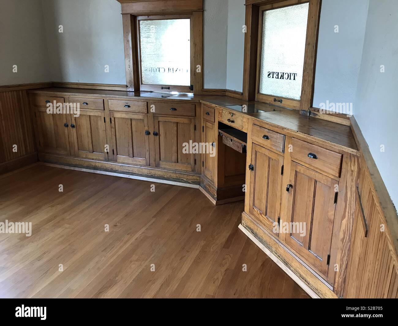 The restored train depot in Osceola, Iowa Stock Photo - Alamy