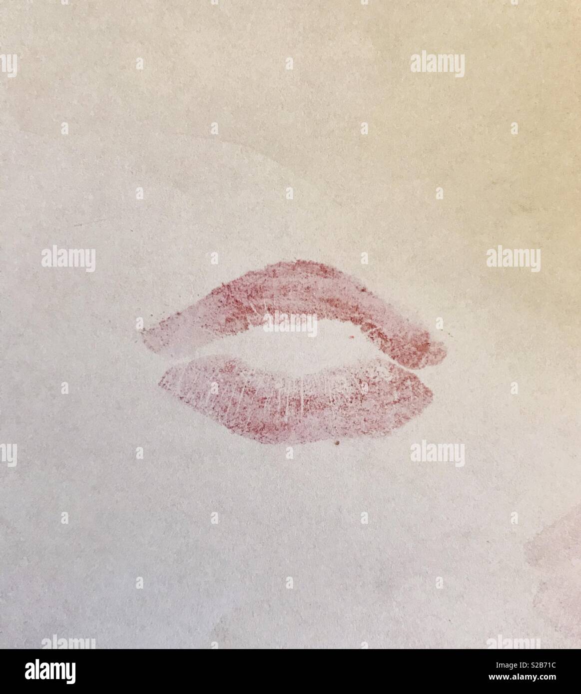 Kiss Marks Stock Photos & Kiss Marks Stock Images - Alamy