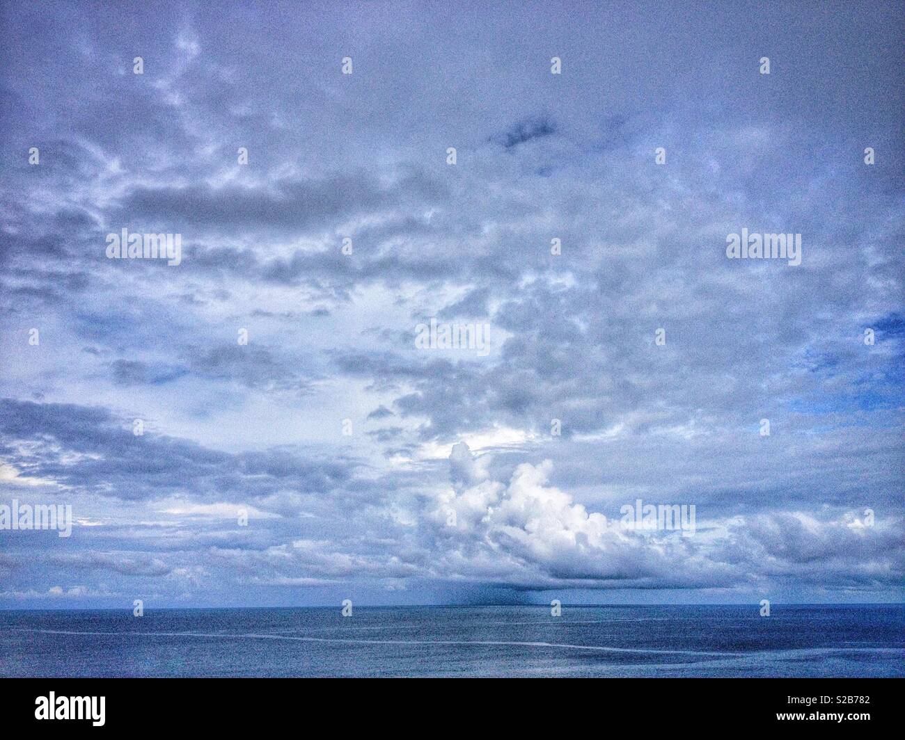 Rain squall and clouds, Andaman Sea, Thailand Stock Photo - Alamy