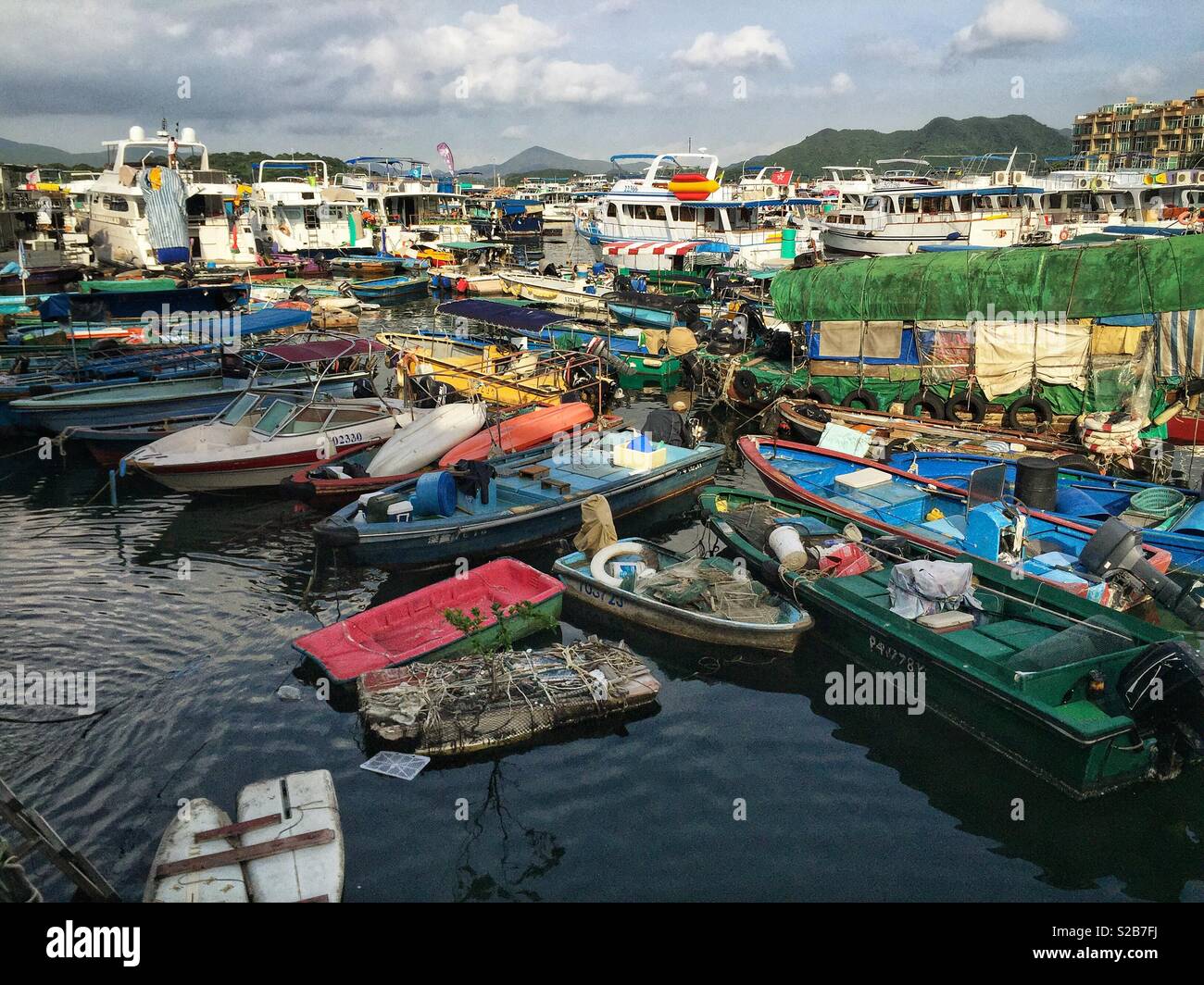 Boat harbour, Sai Kung, New Territories, Hong Kong Stock Photo - Alamy
