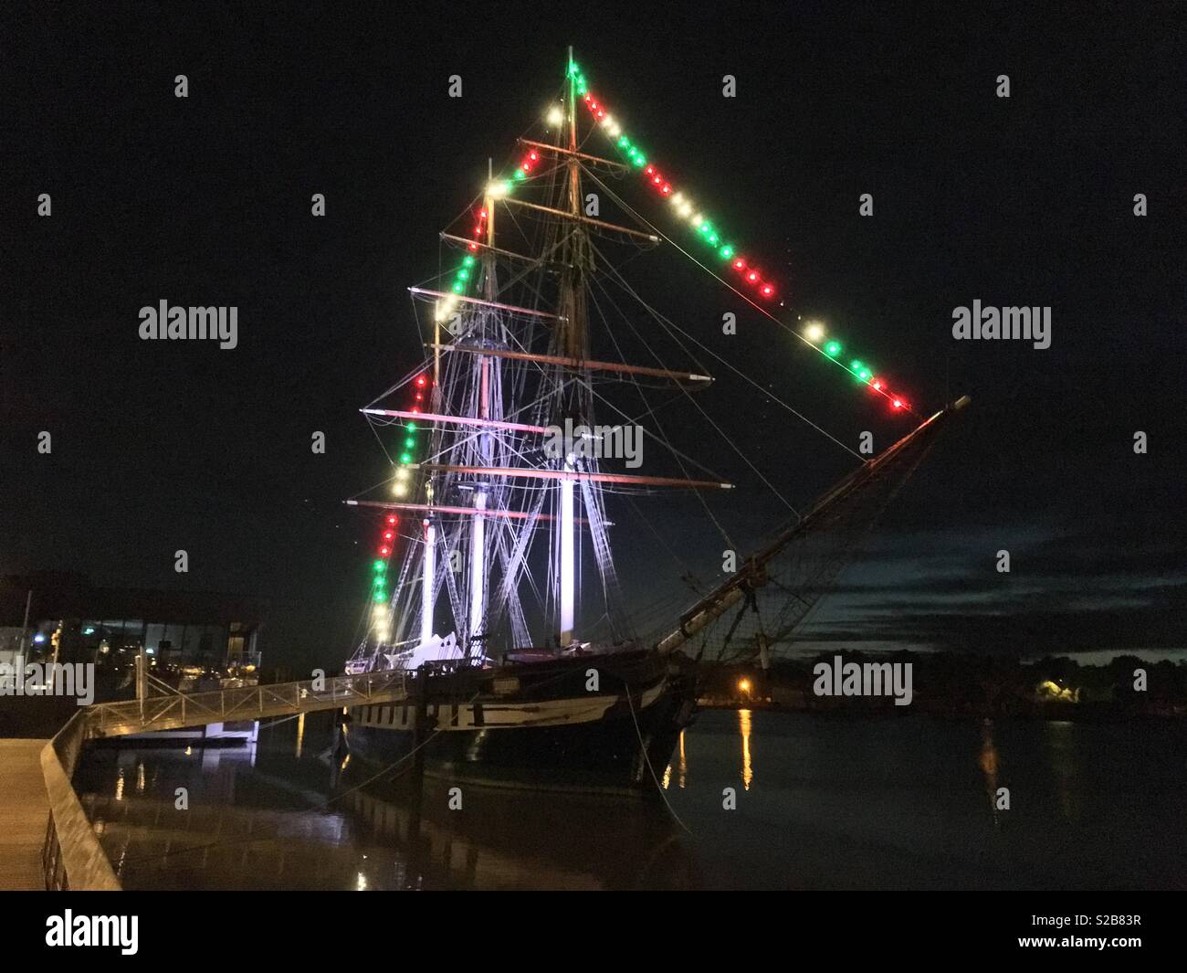 Dunbrody famine ship Stock Photo - Alamy