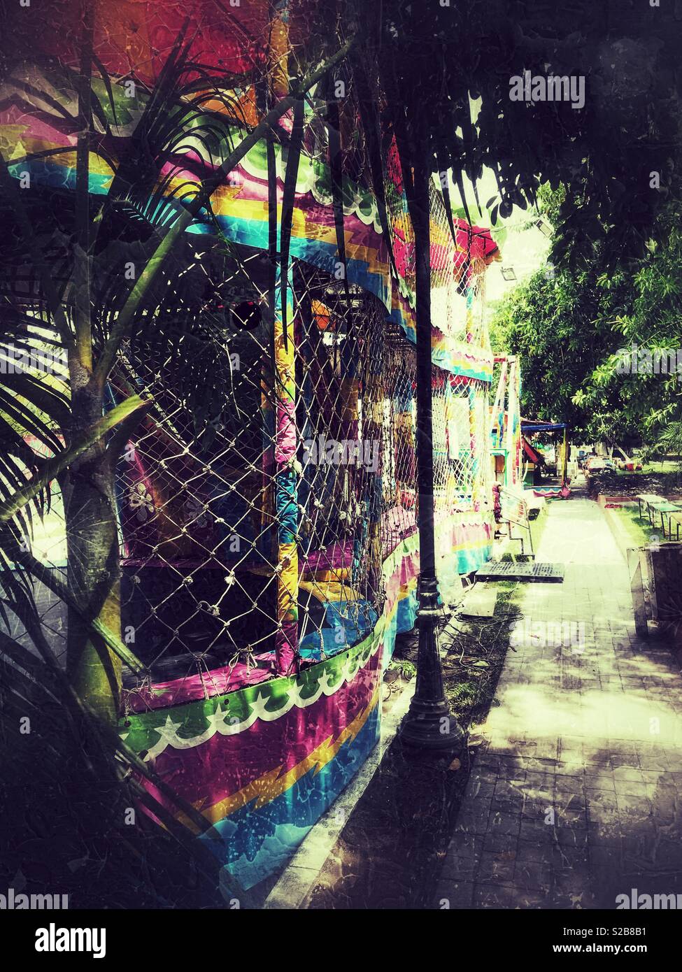 Mexican Fairground Ride Stock Photo - Alamy