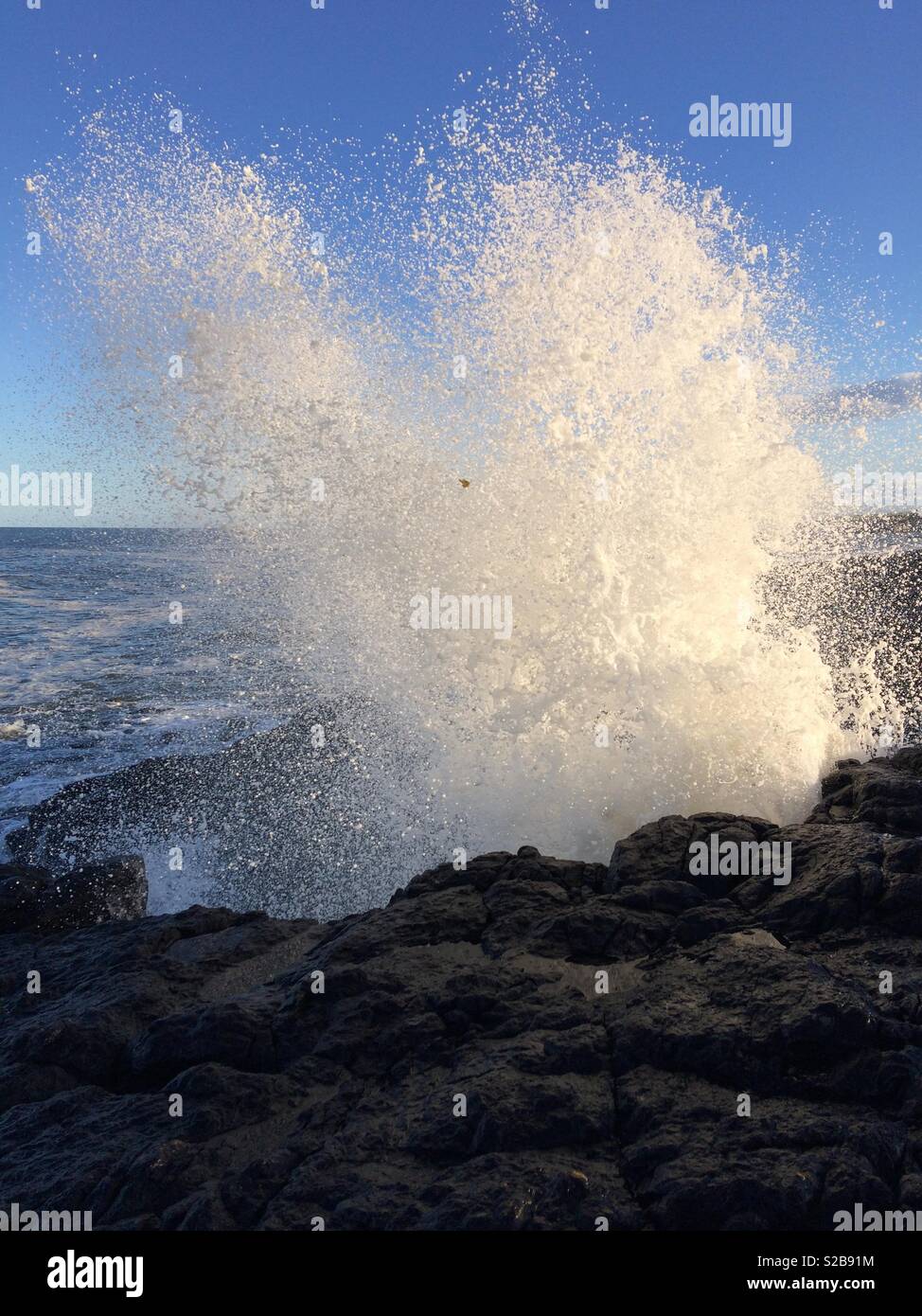 Explosion of sea spray hi-res stock photography and images - Alamy