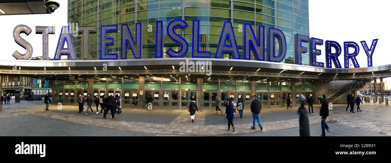 New york staten island ferry hi-res stock photography and images - Alamy