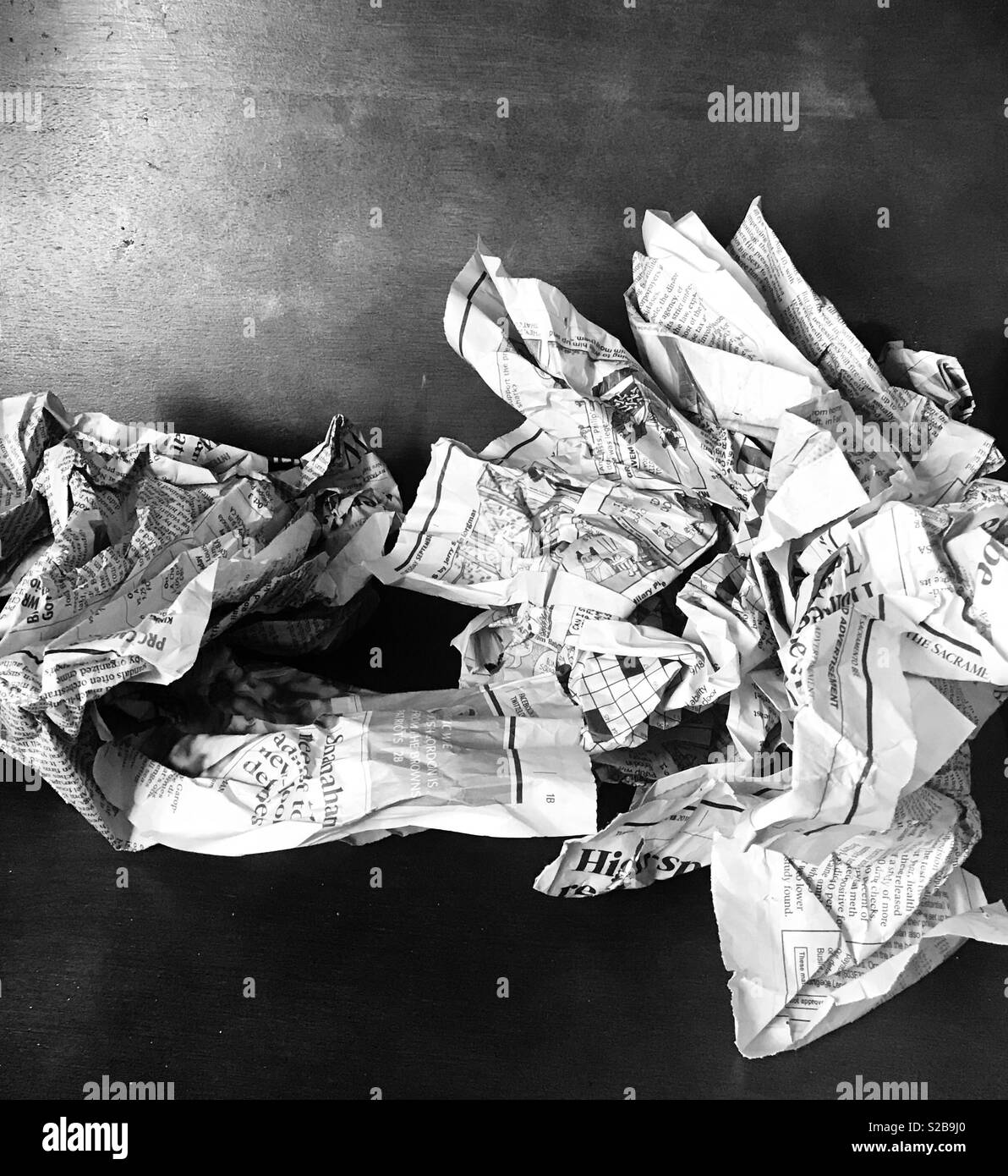 Crumpled Up High Resolution Stock Photography and Images - Alamy