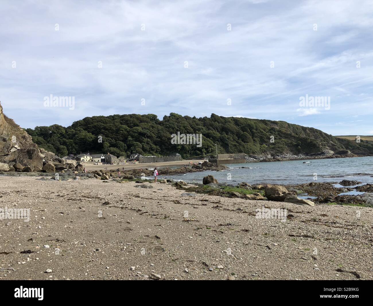 Polkerris beach hi-res stock photography and images - Alamy