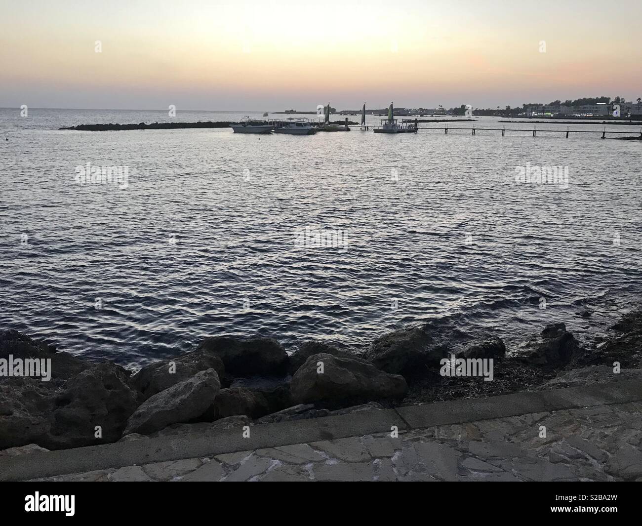 Pafos promenade hi-res stock photography and images - Alamy