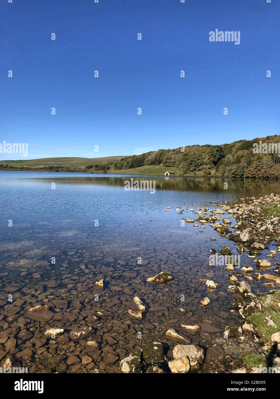 Beautiful day on Malham Tarn North Yorkshire Stock Photo - Alamy