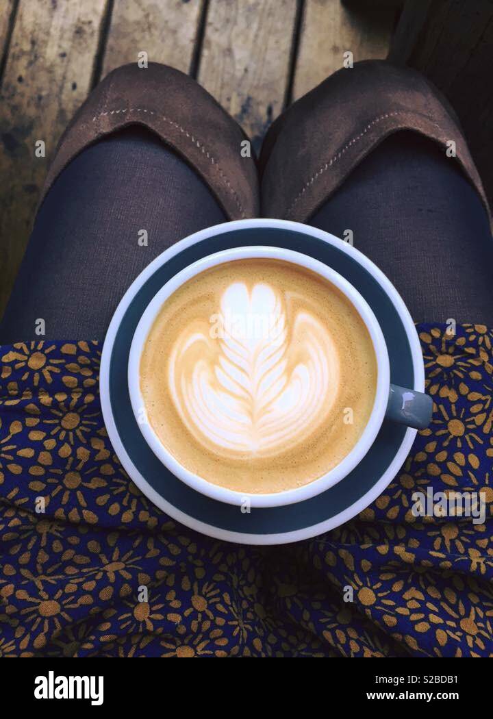 Coffee and textiles Stock Photo - Alamy