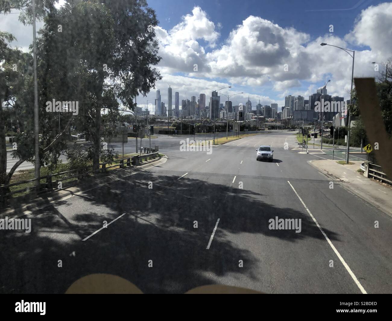Melbourne city skyline Stock Photo - Alamy
