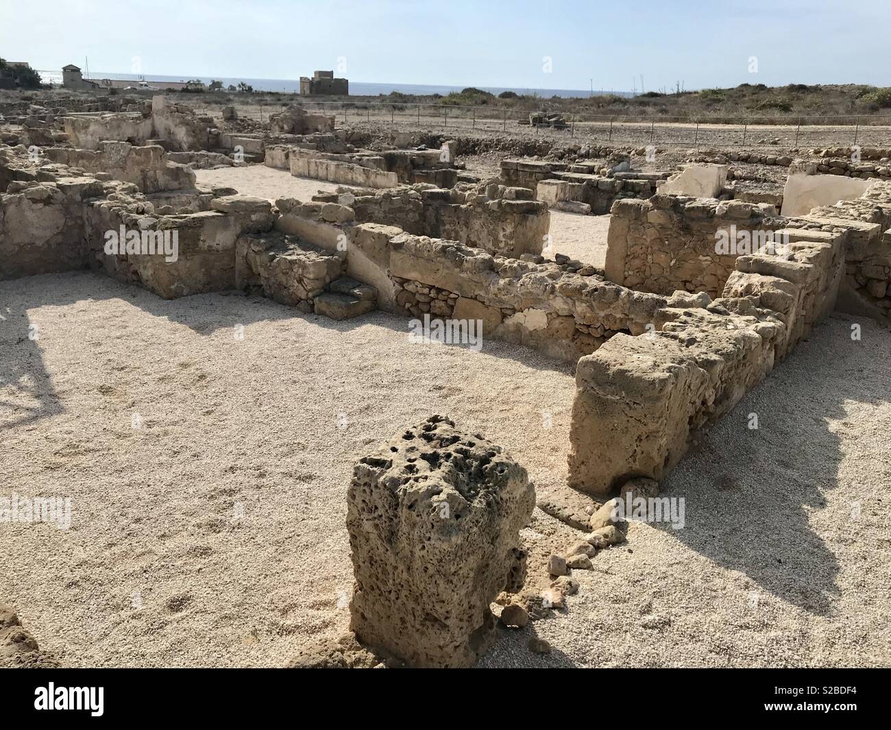 Paphos archaeological park ruins hi-res stock photography and images ...