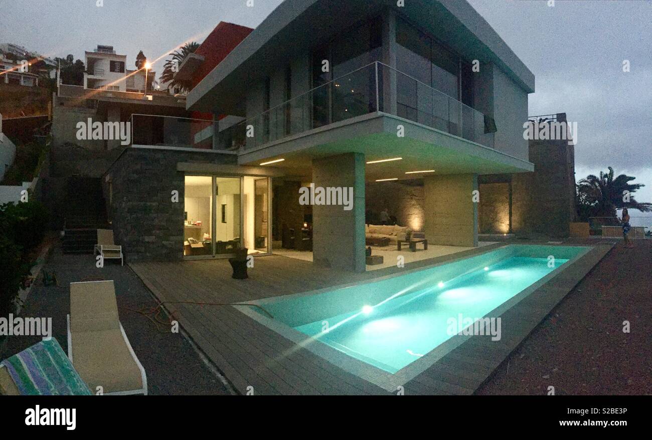 Beautiful House in Madeira Stock Photo - Alamy