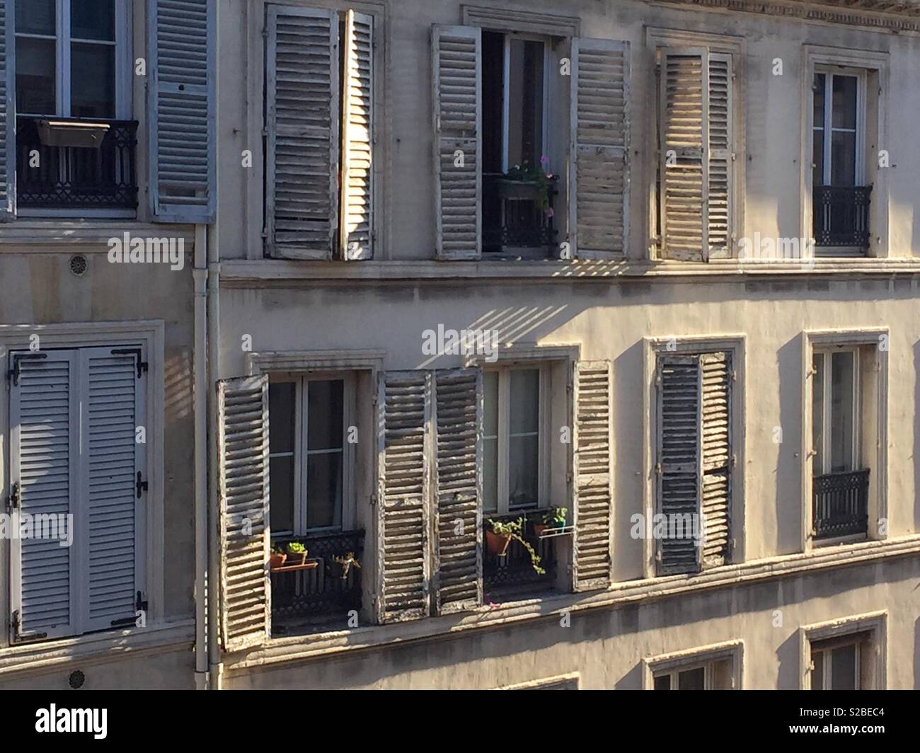 Windows With Closed Shutters High Resolution Stock Photography and ...