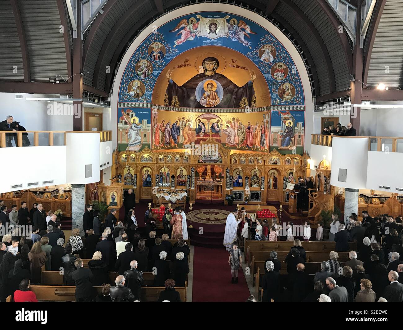 Greek orthodox communion hi-res stock photography and images - Alamy