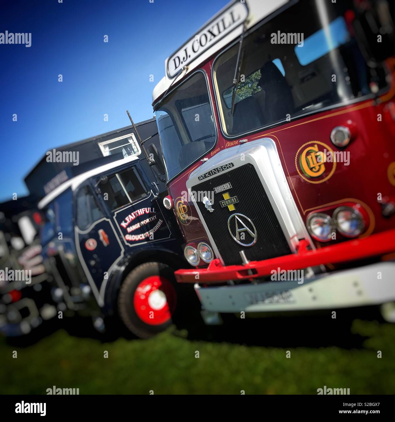 Vintage Atkinson Borderer lorry Stock Photo - Alamy