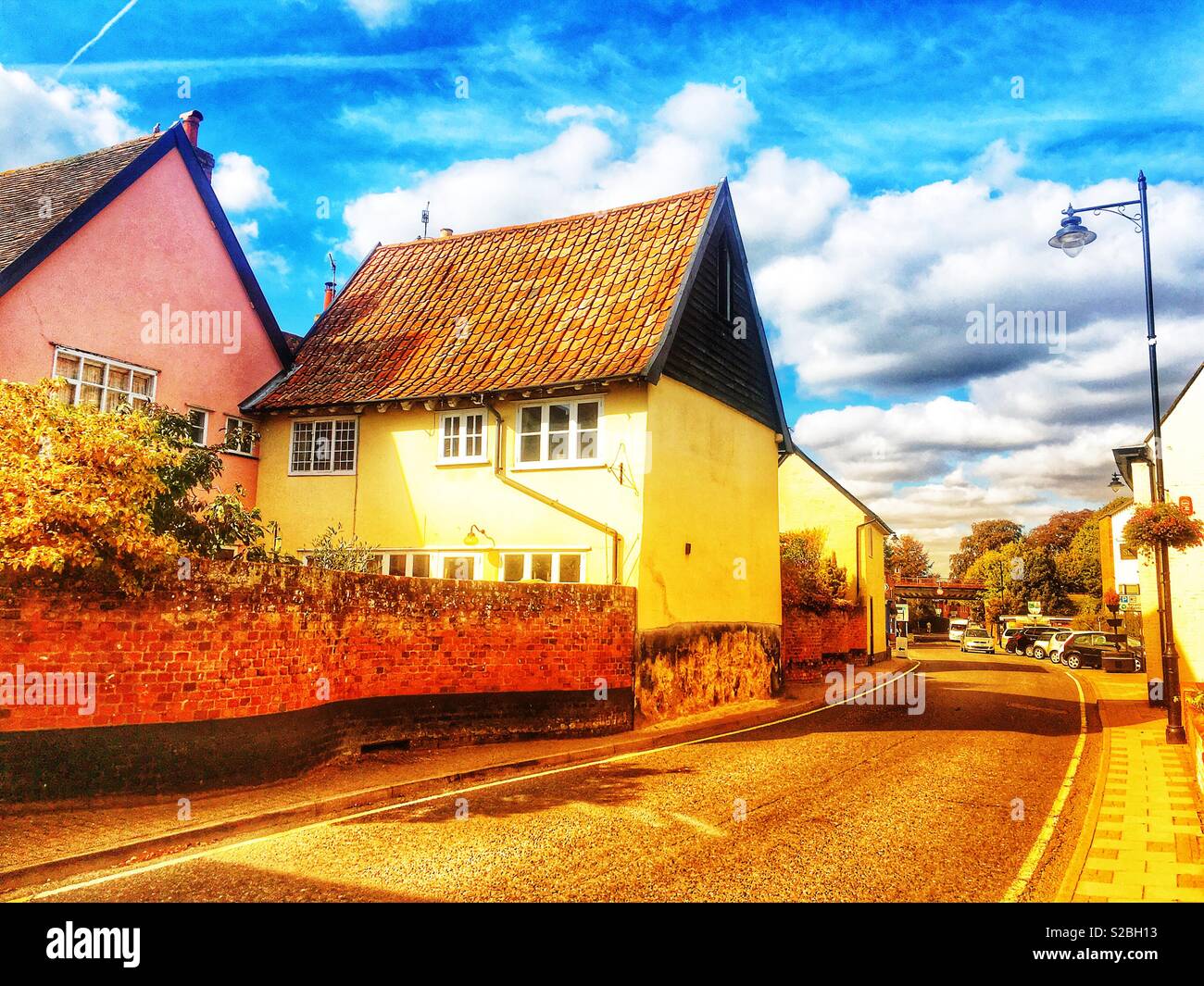 Saxmundham, Suffolk, England Stock Photo - Alamy