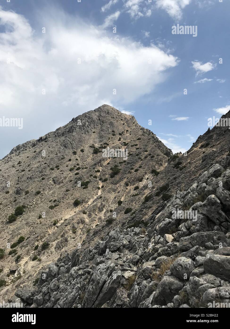 Cerro Lucero in Almijara (Spain Stock Photo - Alamy