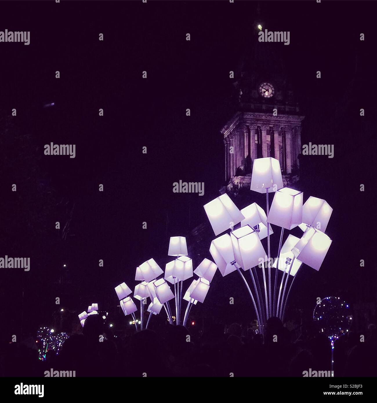 Light Night In Leeds High Resolution Stock Photography and Images - Alamy