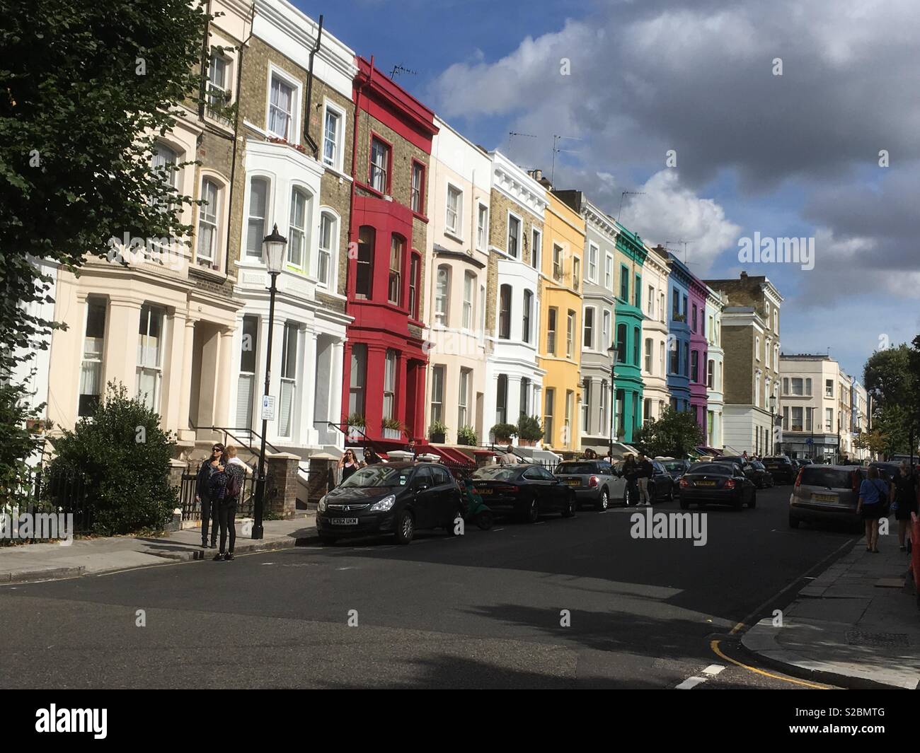 Notting hill, London Stock Photo - Alamy