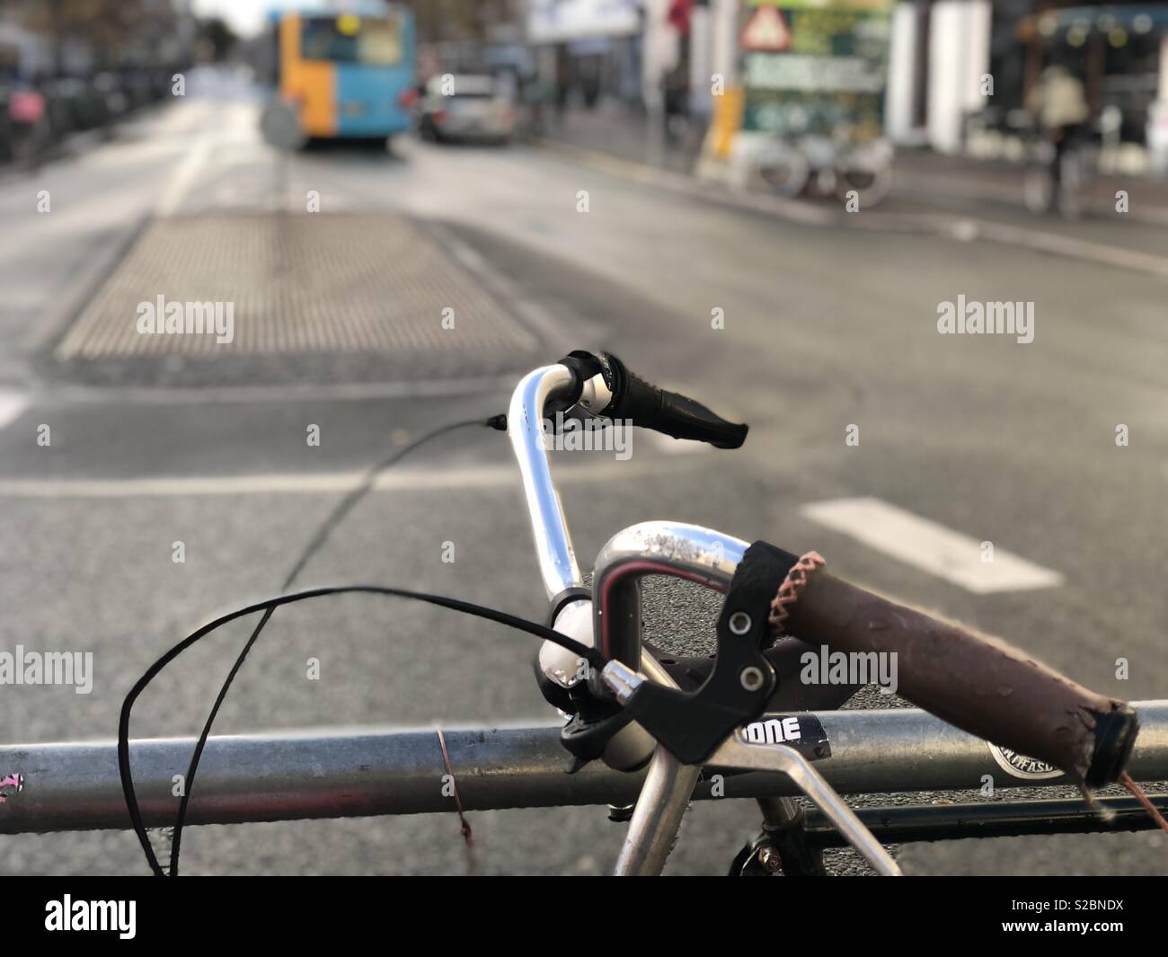 Bicycle Copenhagen Denmark Stock Photo - Alamy