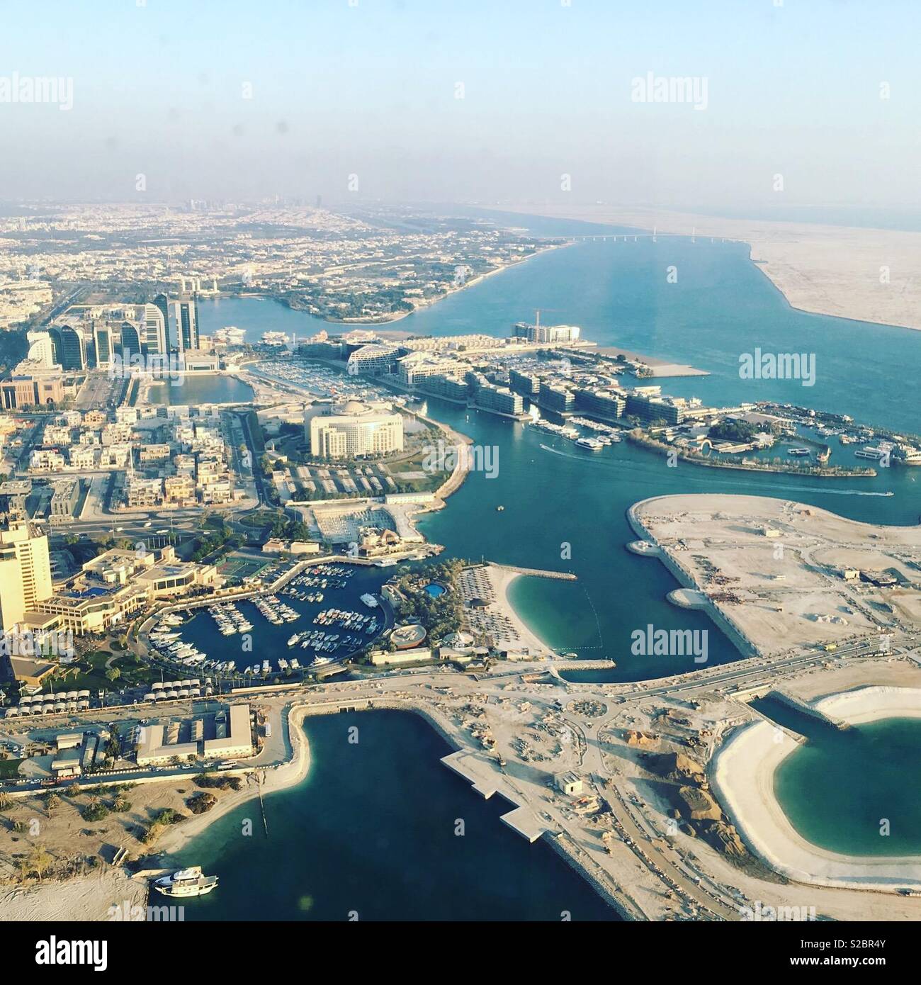 Aerial view of future smart city Stock Photo - Alamy
