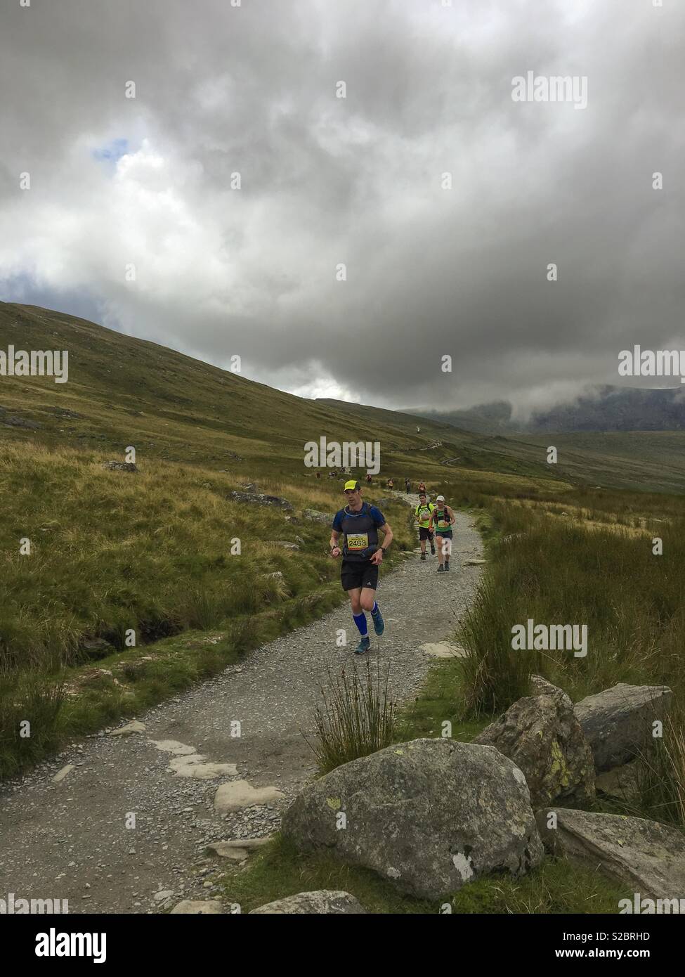 Llanberis path snowdon hi-res stock photography and images - Alamy