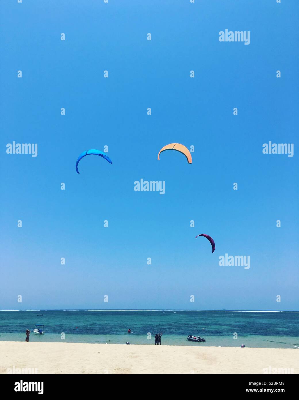 Windy day in sanur beach in bali Stock Photo - Alamy