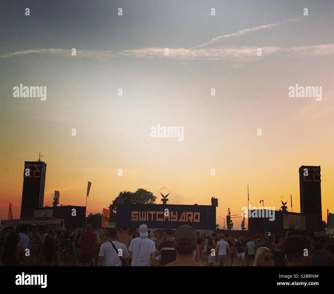 Eastern Electrics Festival Stock Photo - Alamy