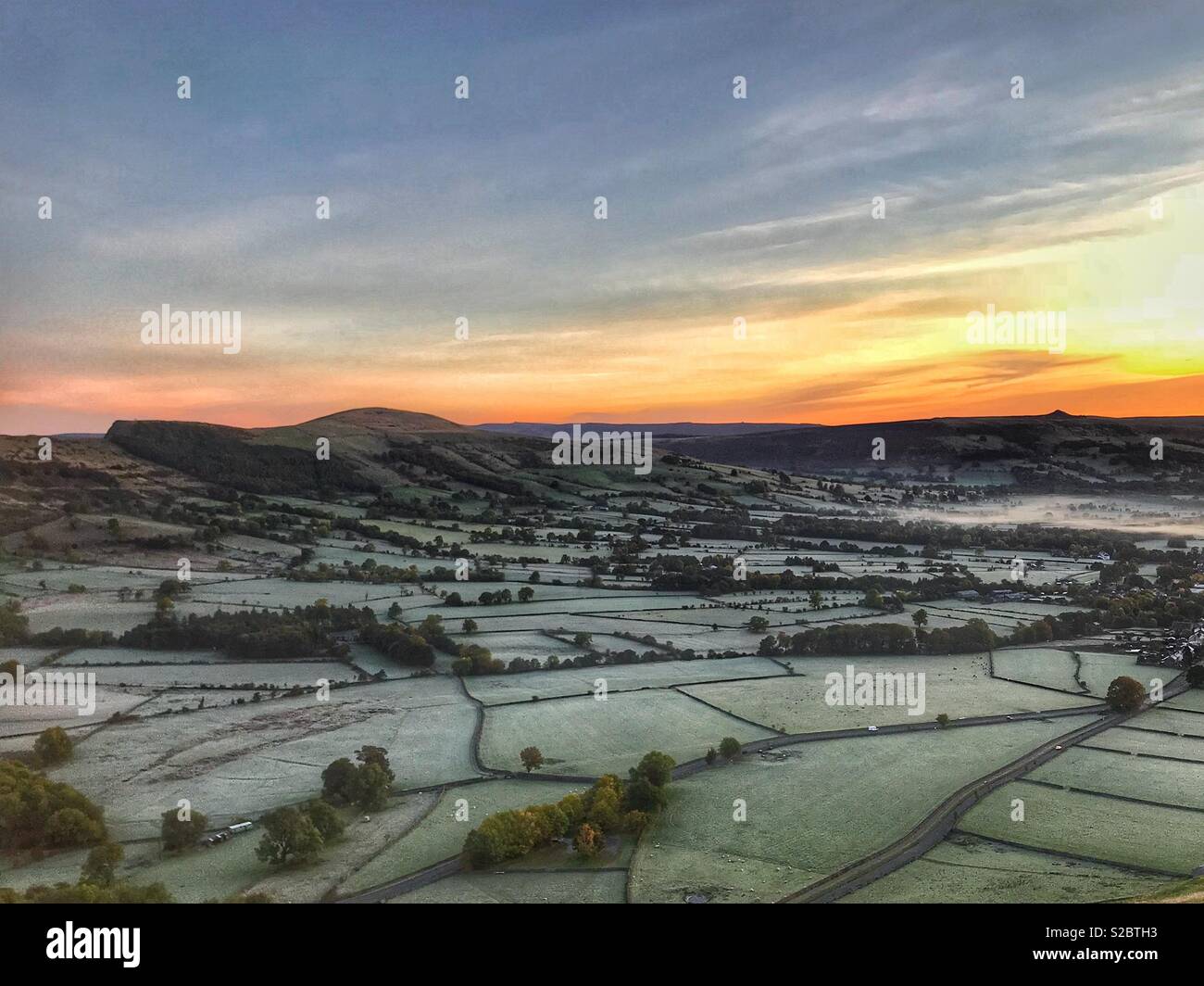 Hope valley sunrise hi-res stock photography and images - Alamy