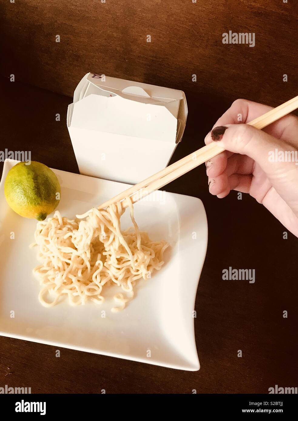 Chinese Takeout Box Plate