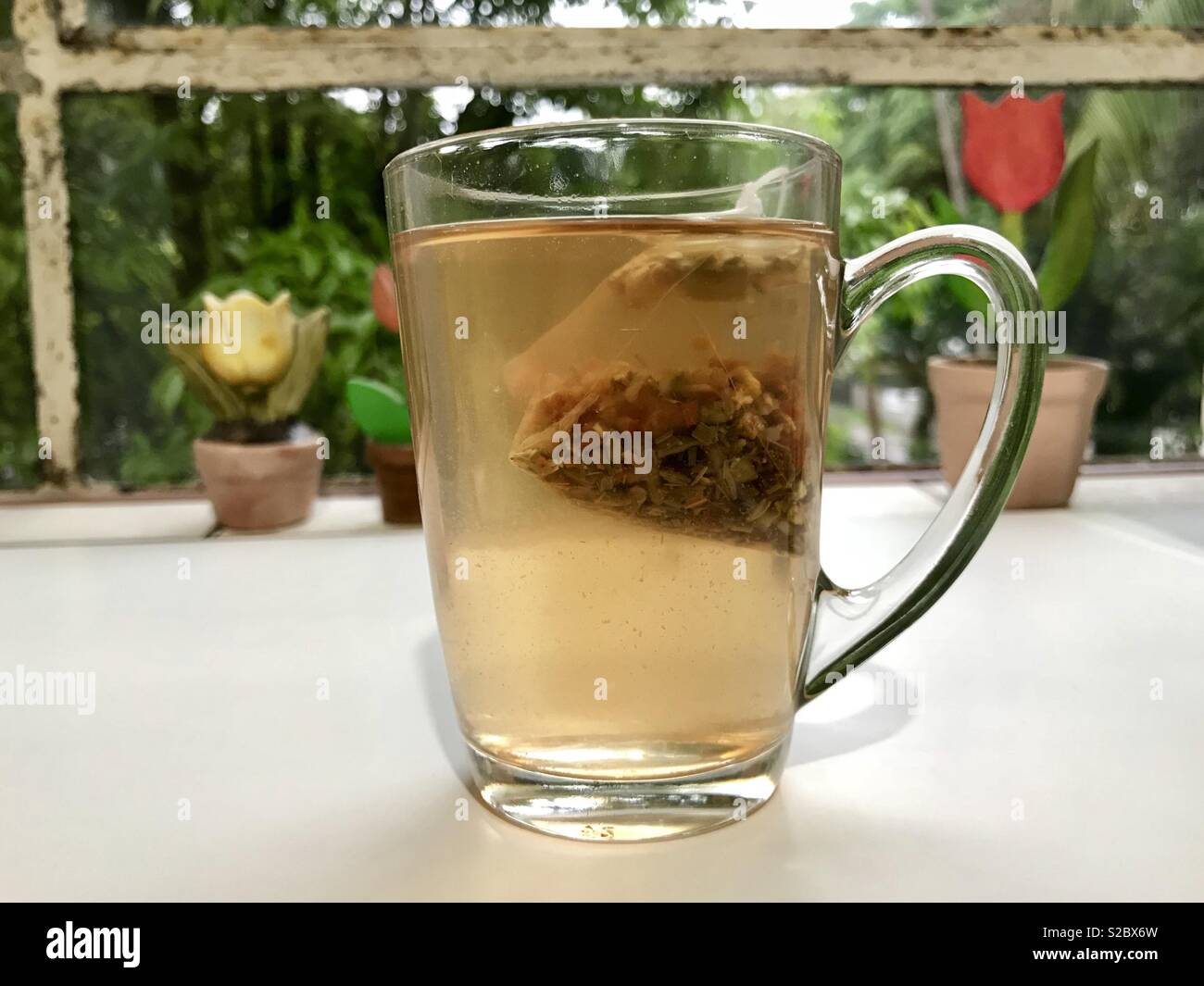 rainy afternoon tea Stock Photo - Alamy