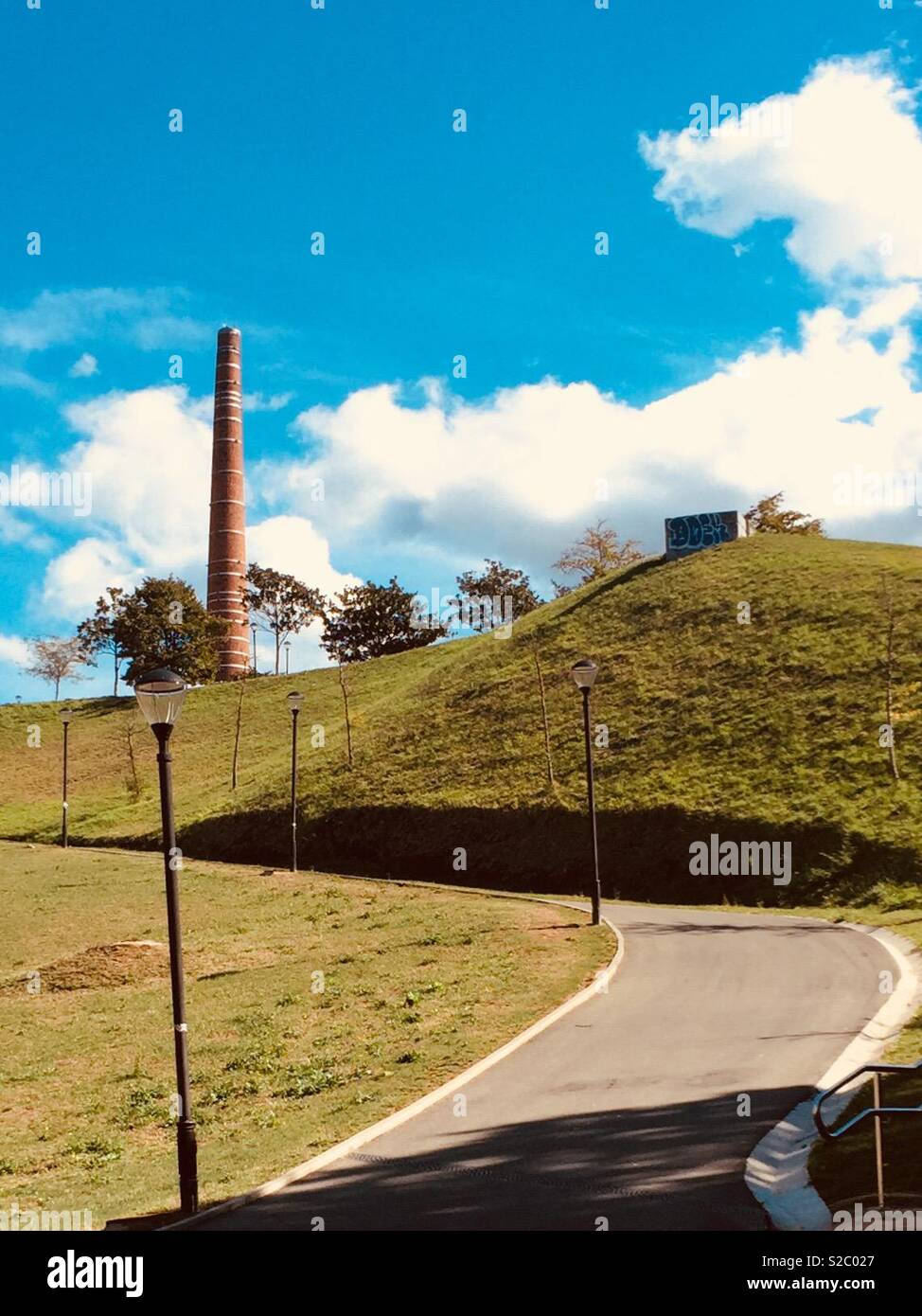 Winding chimney hi-res stock photography and images - Alamy