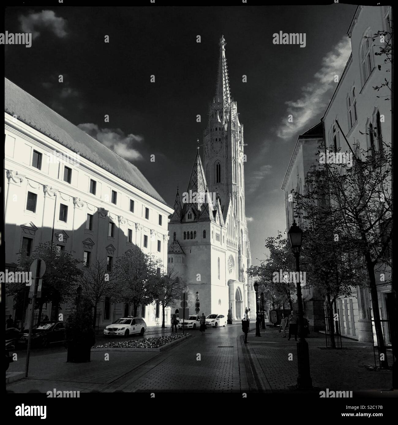 Matyas church hi-res stock photography and images - Alamy