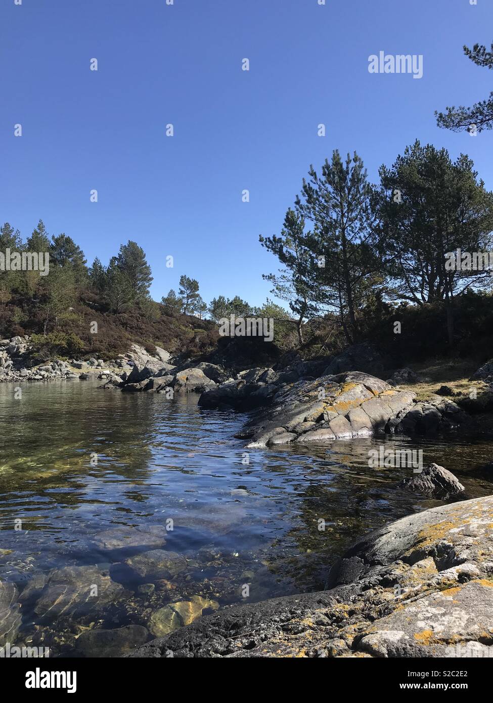 Beach in Norway. A Nice summer day Stock Photo - Alamy