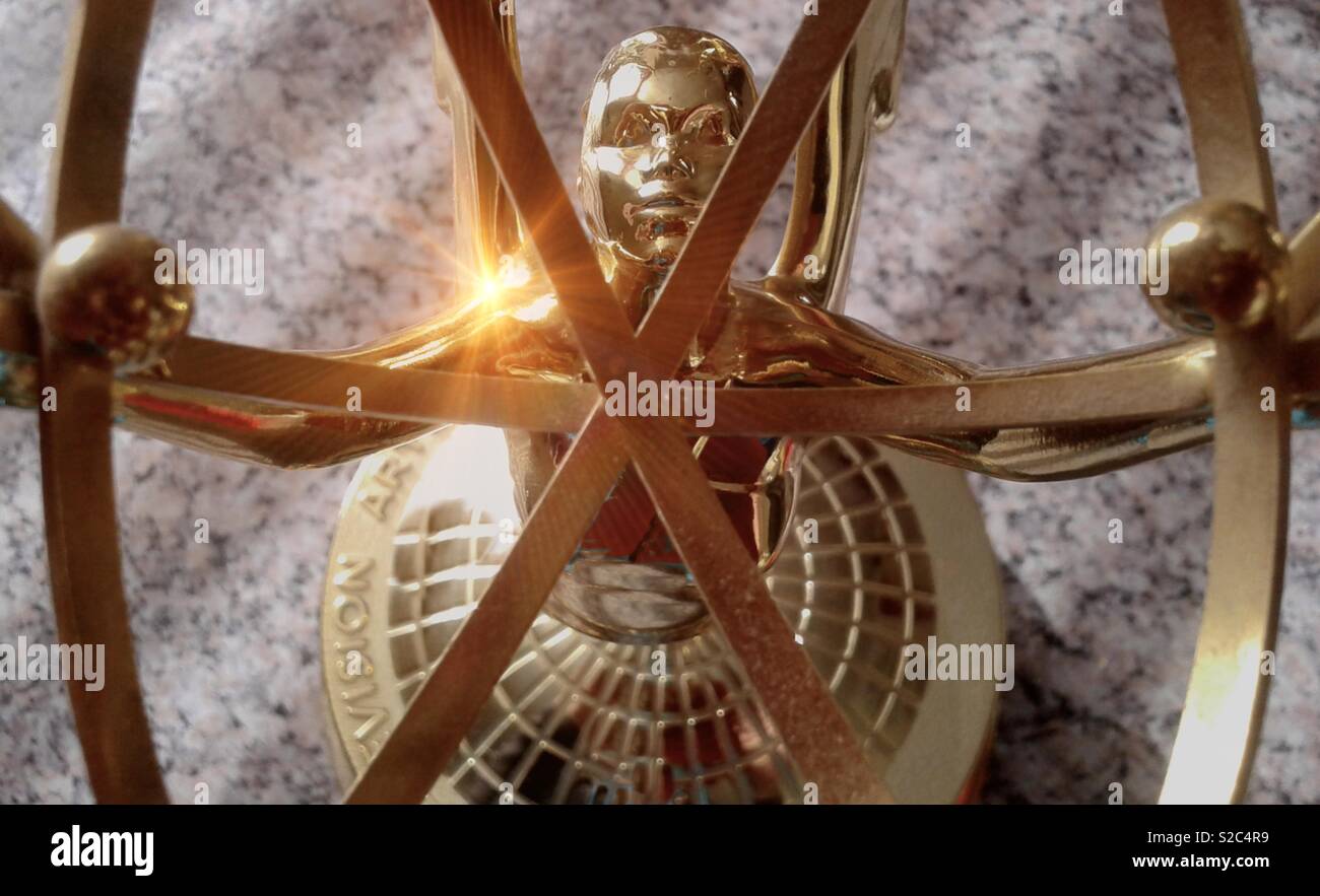 Emmy statue hi-res stock photography and images - Alamy