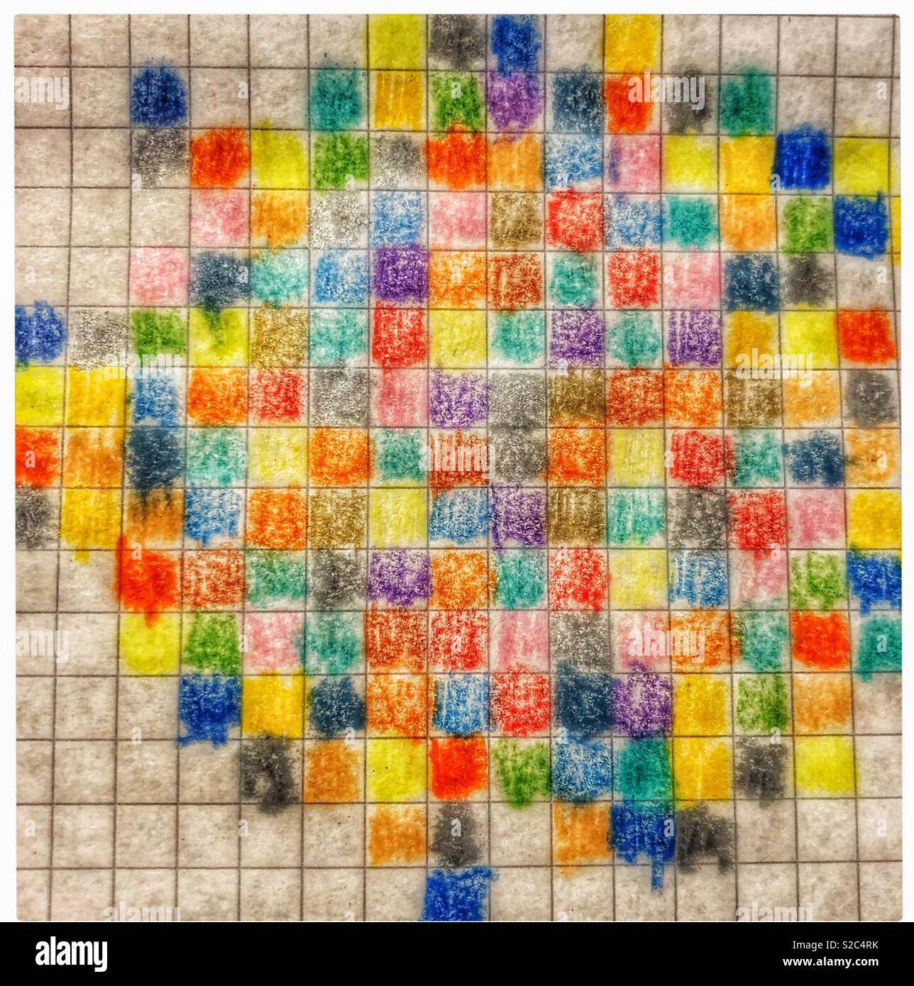 Colors on paper Stock Photo - Alamy