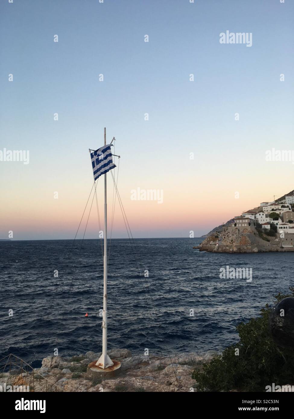 Flag Of Hydra High Resolution Stock Photography and Images - Alamy
