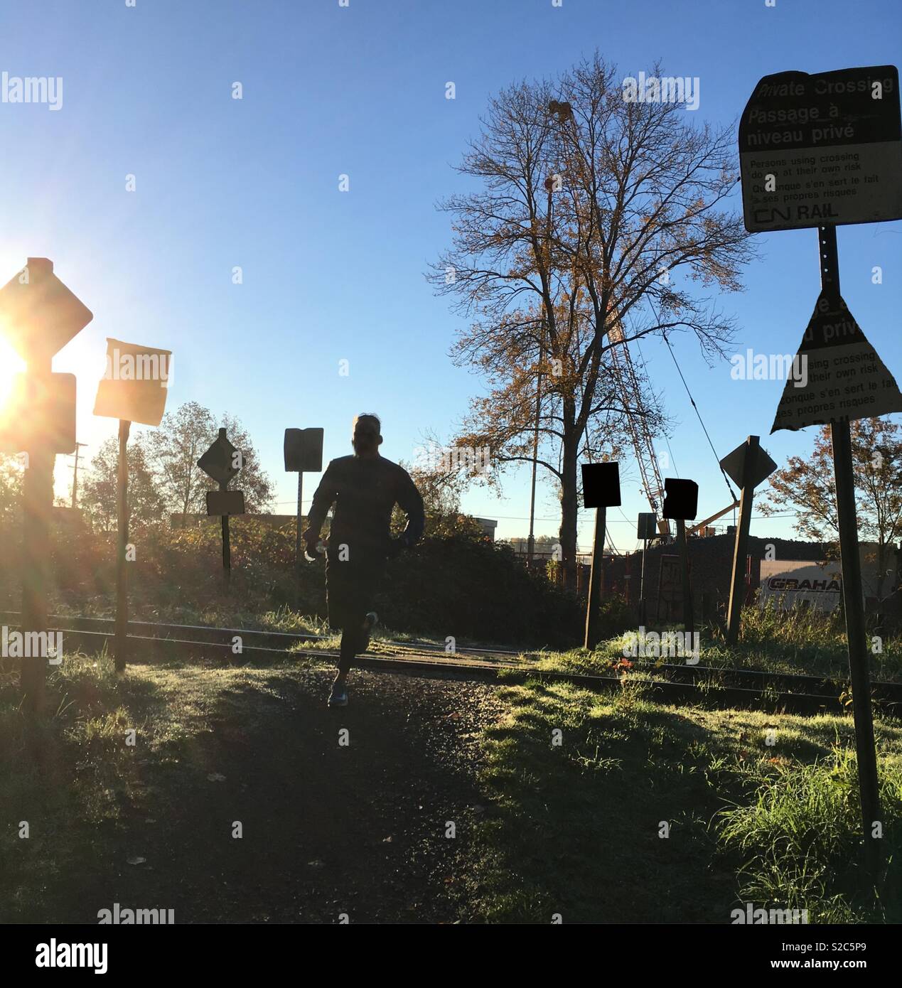 Too many signs hi-res stock photography and images - Alamy