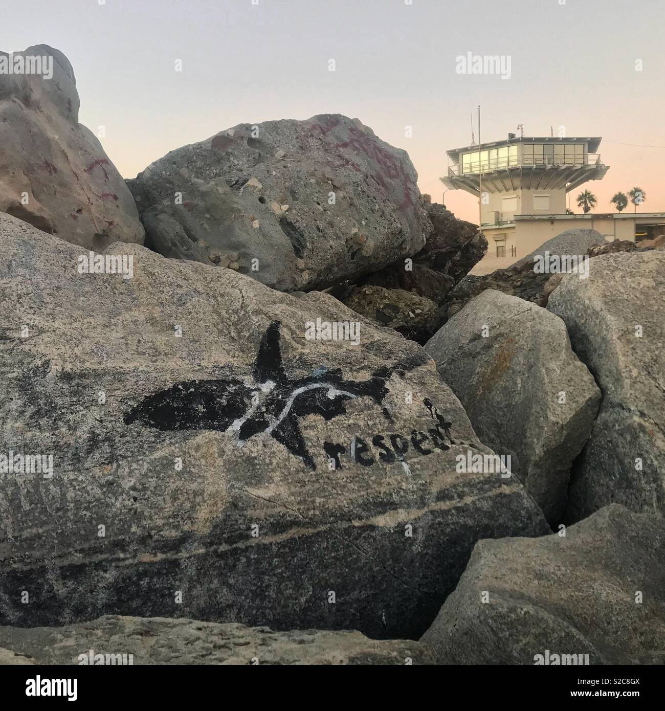 Respect the beach hi-res stock photography and images - Alamy