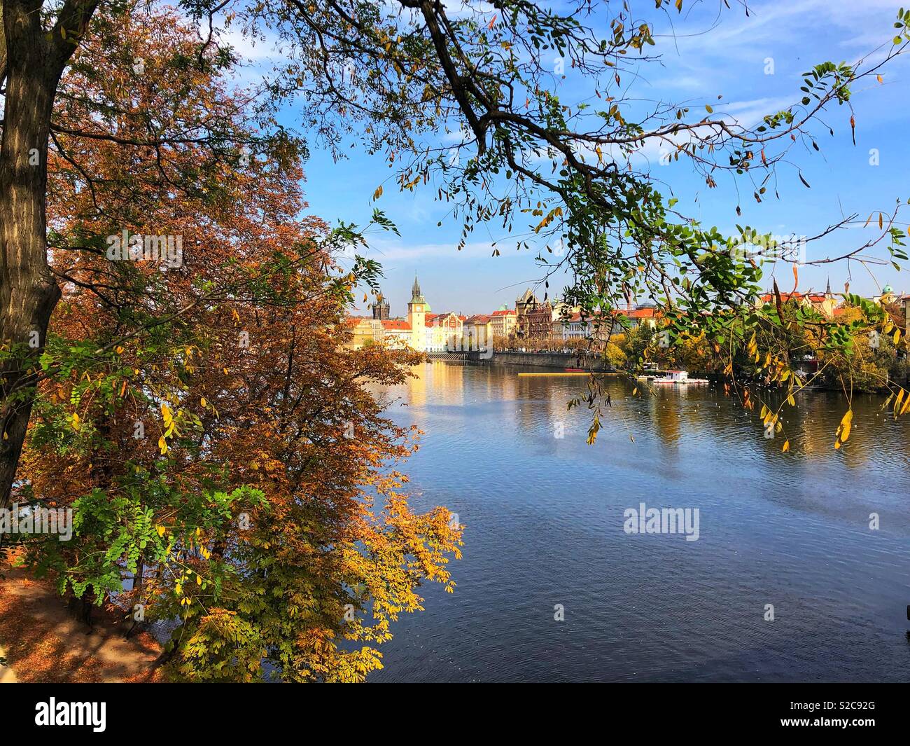 Prague in autumn Stock Photo - Alamy