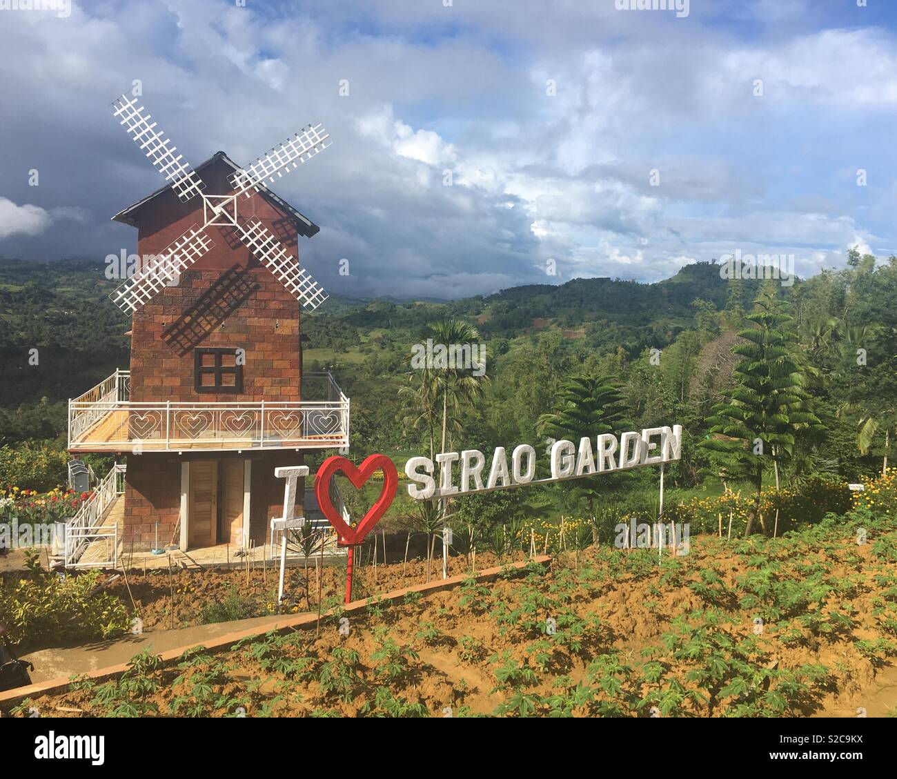 Sirao Garden, Cebu City, Cebu, Philippines Stock Photo - Alamy