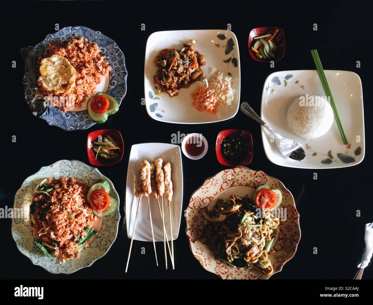 Food gather us together Stock Photo - Alamy