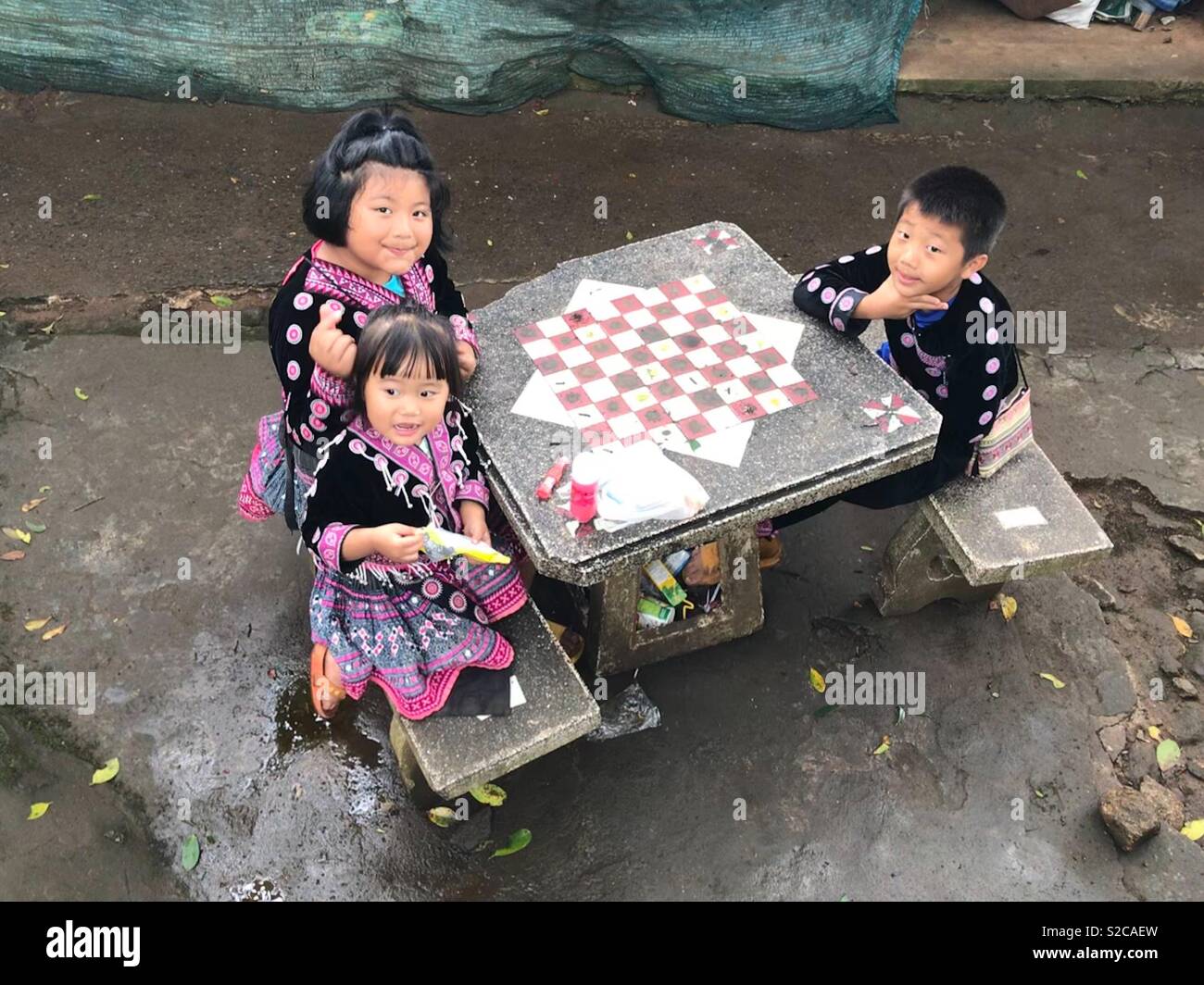 Hmong Children at Play Stock Photo - Alamy
