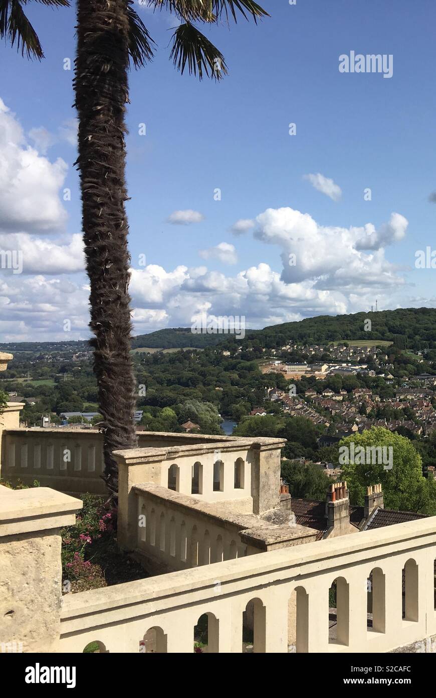 View over Bath from Camden Crescent Stock Photo - Alamy