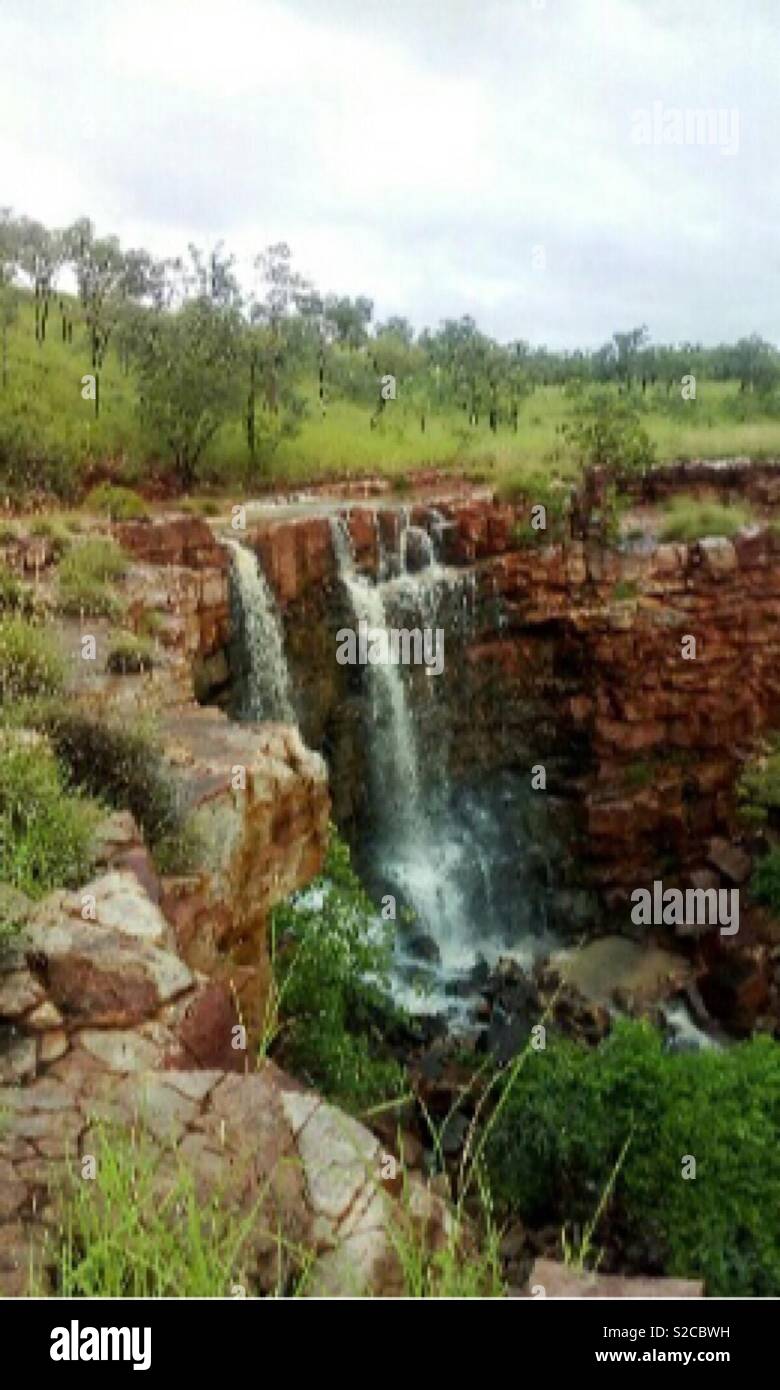 Kimberley waterfall Western Australia Stock Photo - Alamy
