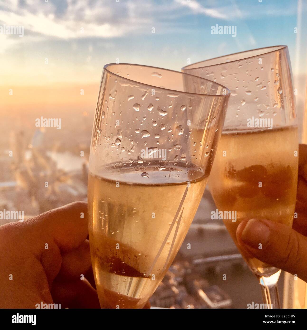 Champagne flutes celebration celebration Stock Photo - Alamy