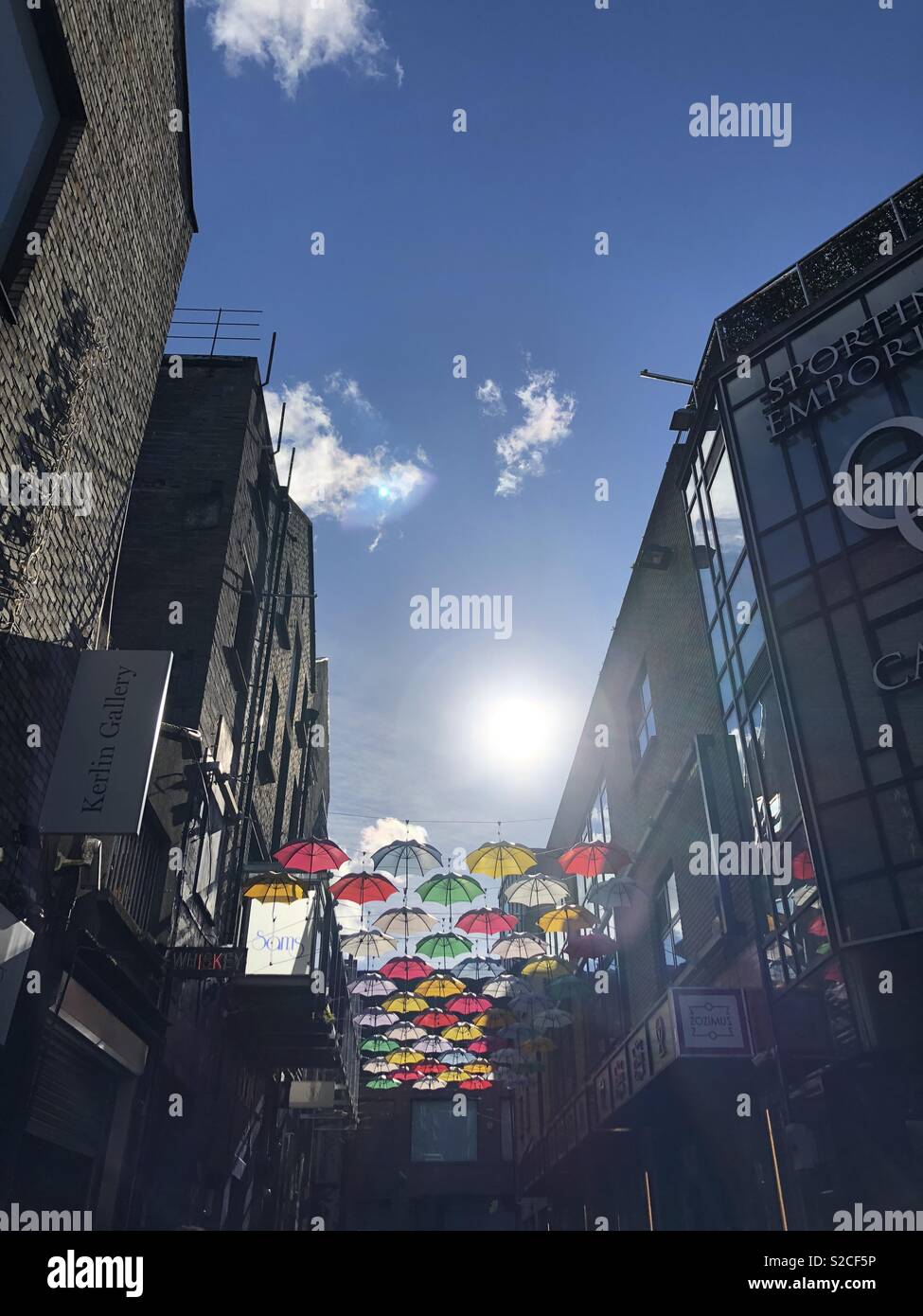 Sun shines on Dublin’s fair city Stock Photo - Alamy