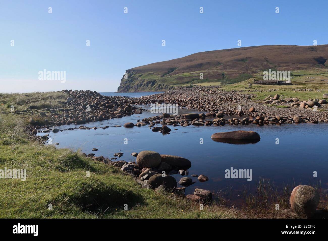 The river to Rackwick beach on Hoy, Orkney, Scotland Stock Photo - Alamy