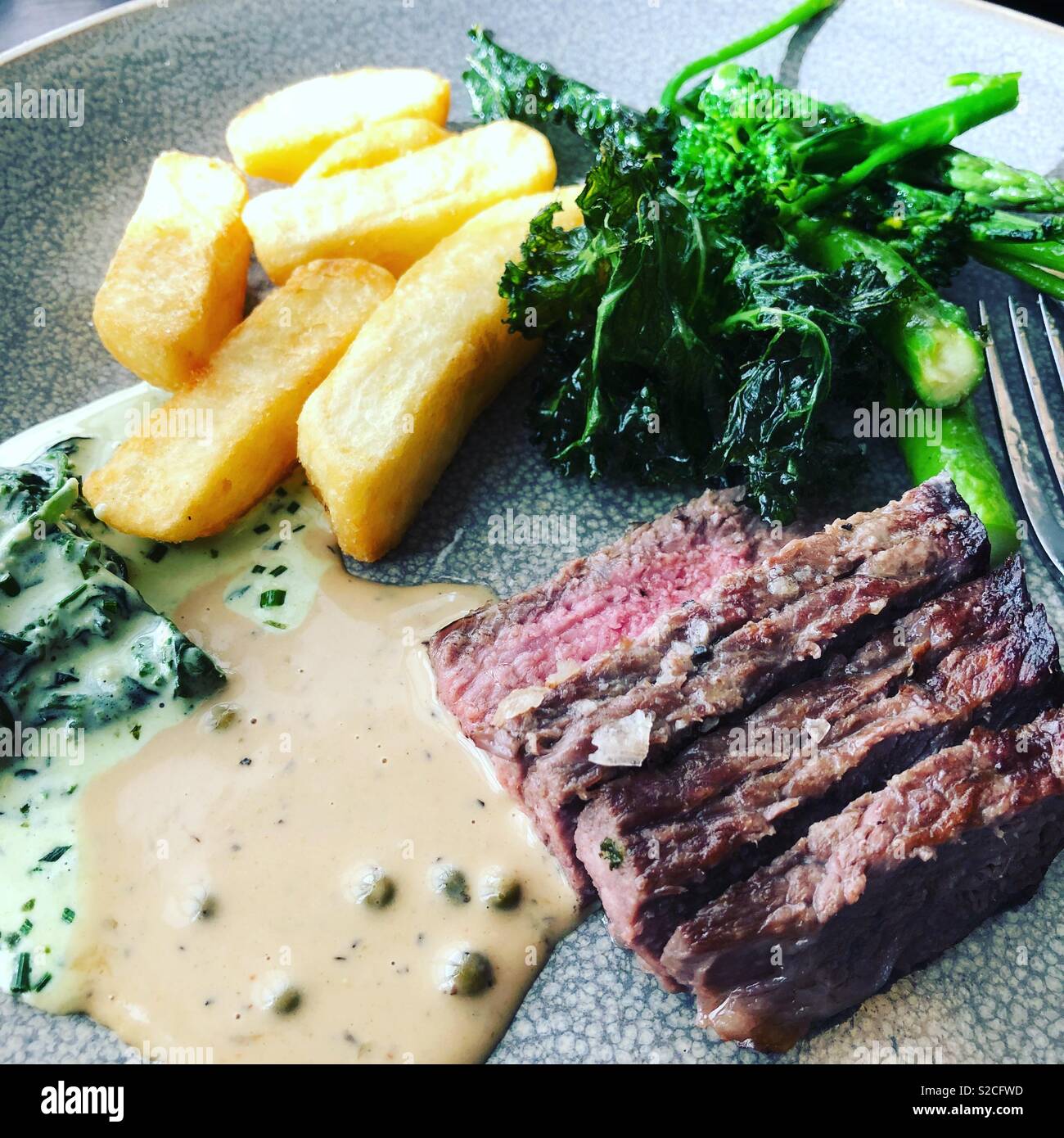 Steak and chips hi-res stock photography and images - Alamy
